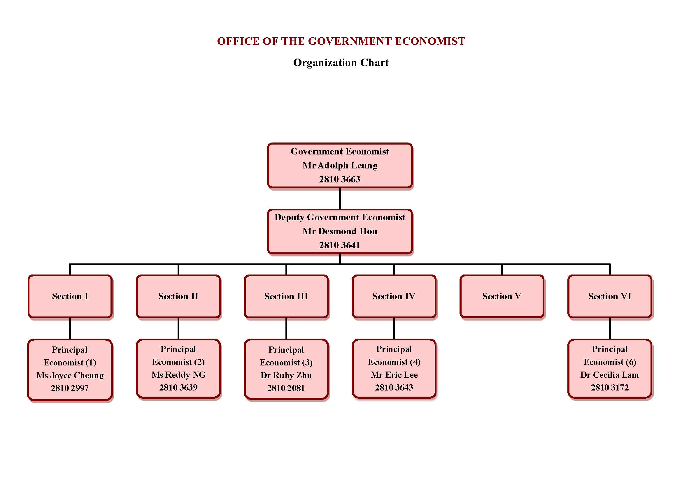 Government Organizational Chart